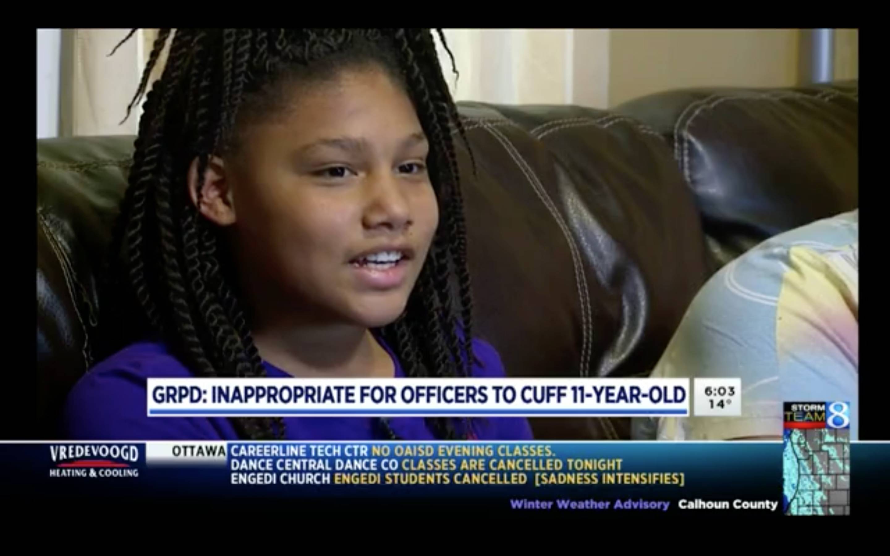 Body Cam Captures Cop Arresting Terrified 11 Year Old Black Girl At Gun