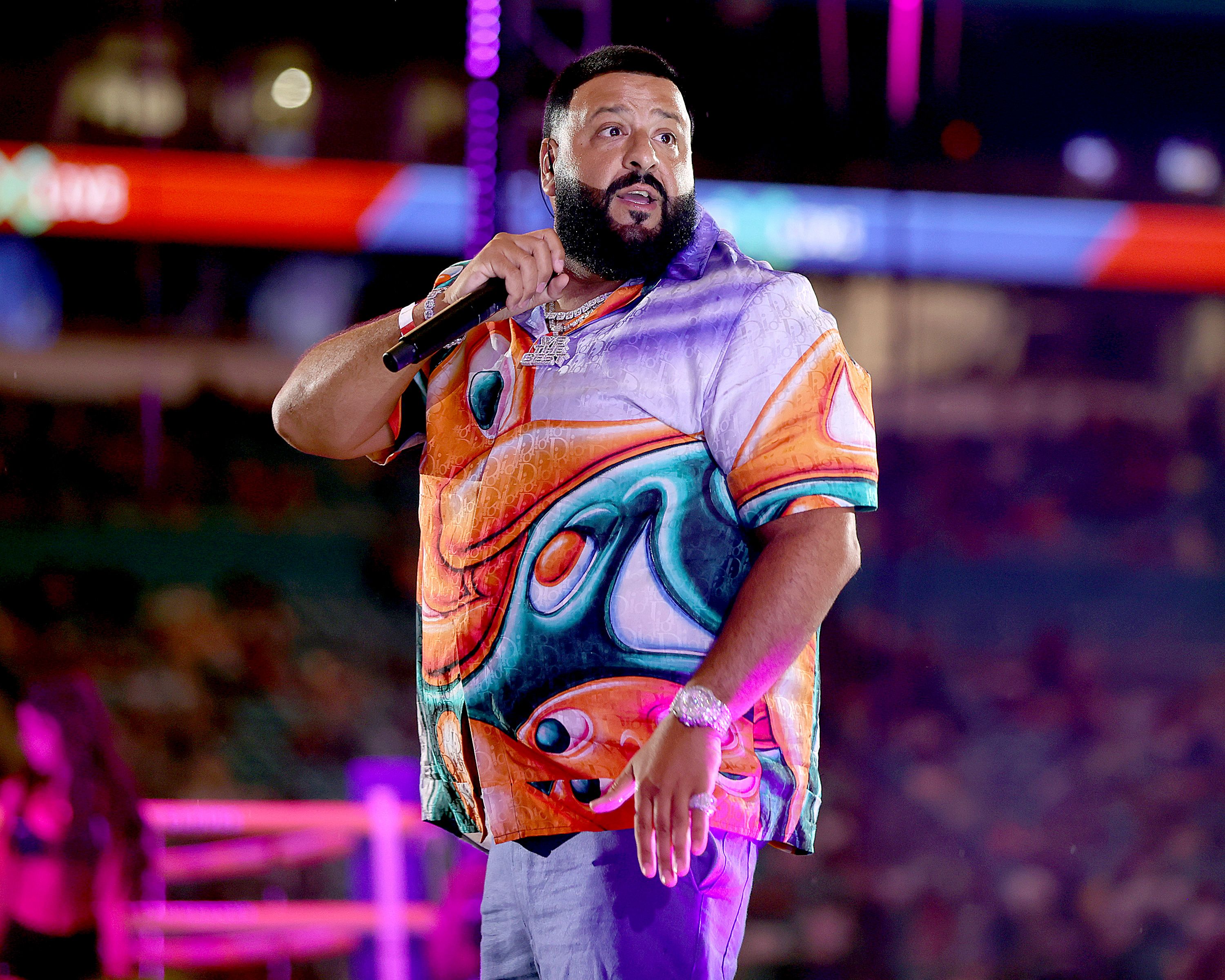 The colorful sequence in - Image 5 from Hip Hop Awards 2023: Kolor Koded Khaled: DJ Khaled's ...