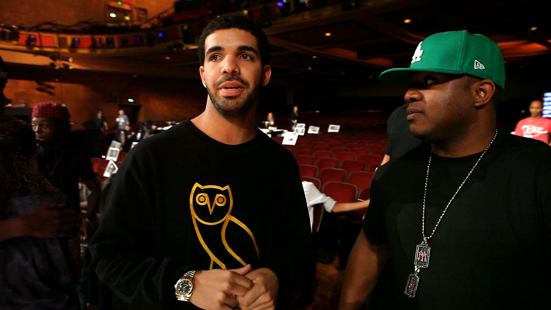 Drake and Mack Maine\r - Image 8 from Mic Check: Lil Wayne, Drake, Rick ...