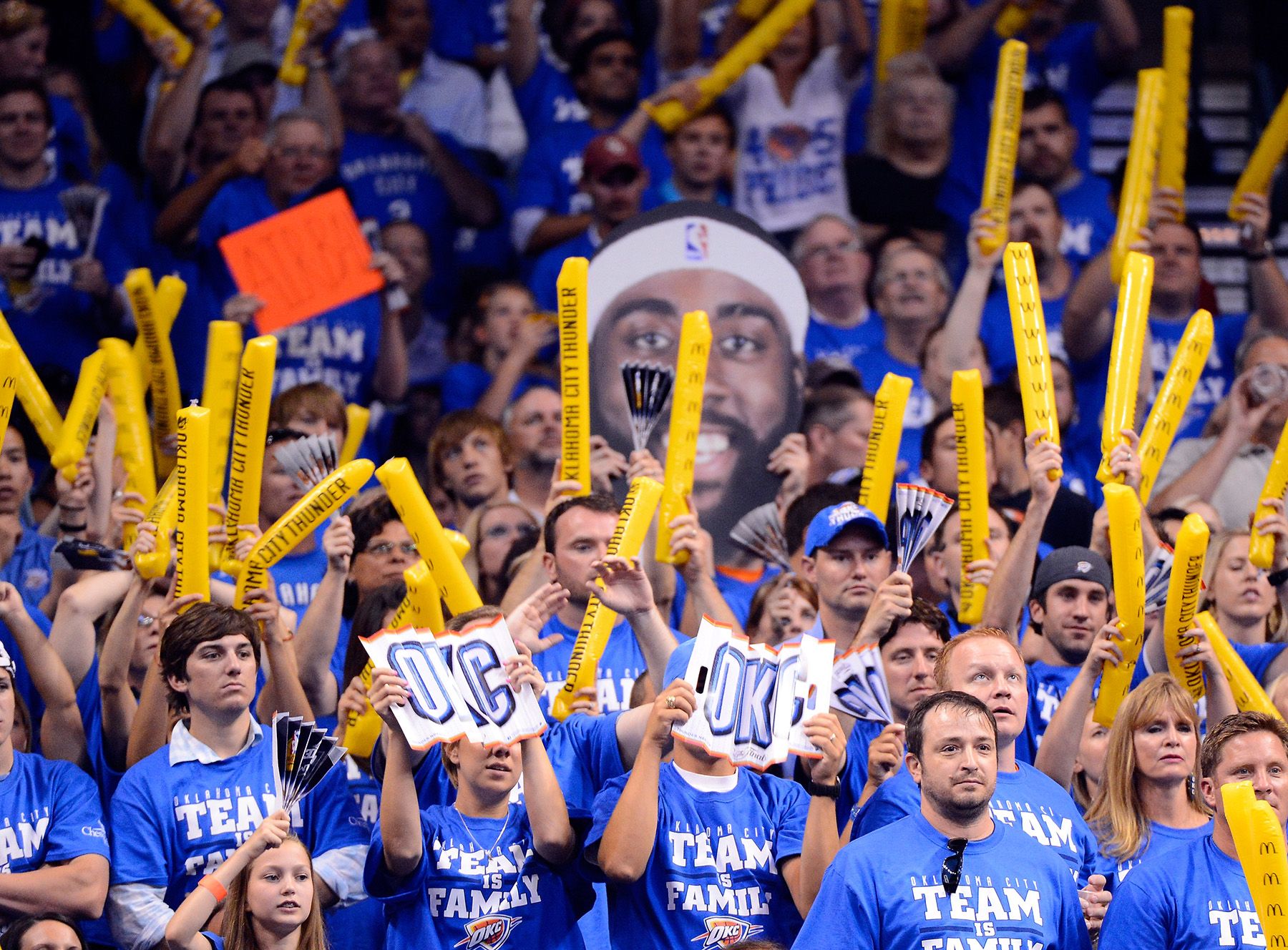 Thunder Fans - In - Image 8 from 7 Reasons the Oklahoma City Thunder ...