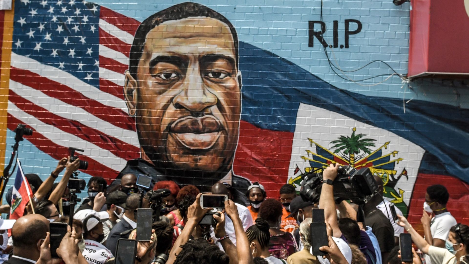 George Floyd Mural To Be Unveiled In Time For His Birthday - (Video ...