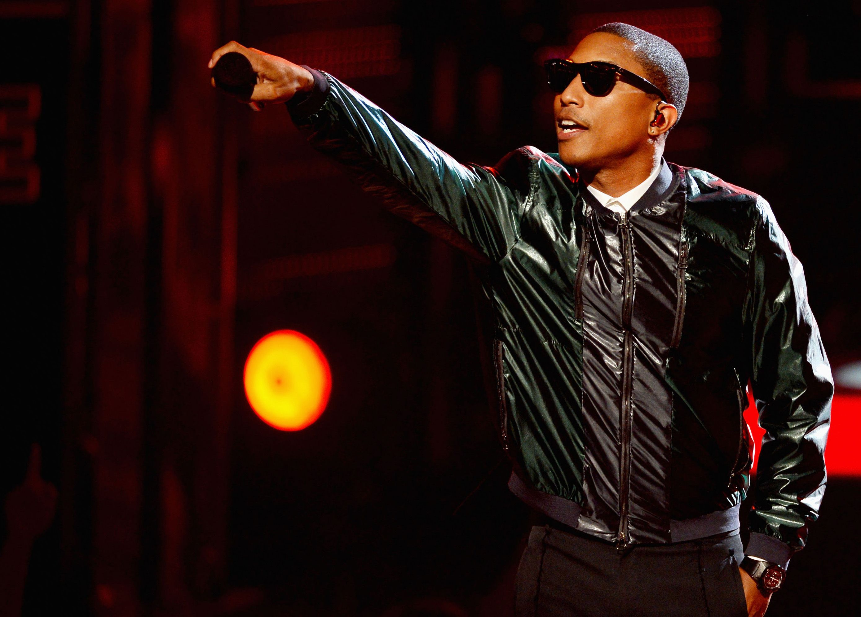 Pharrell Williams, 'Frontin'' - - Image 10 from 10 Artists That Channel ...