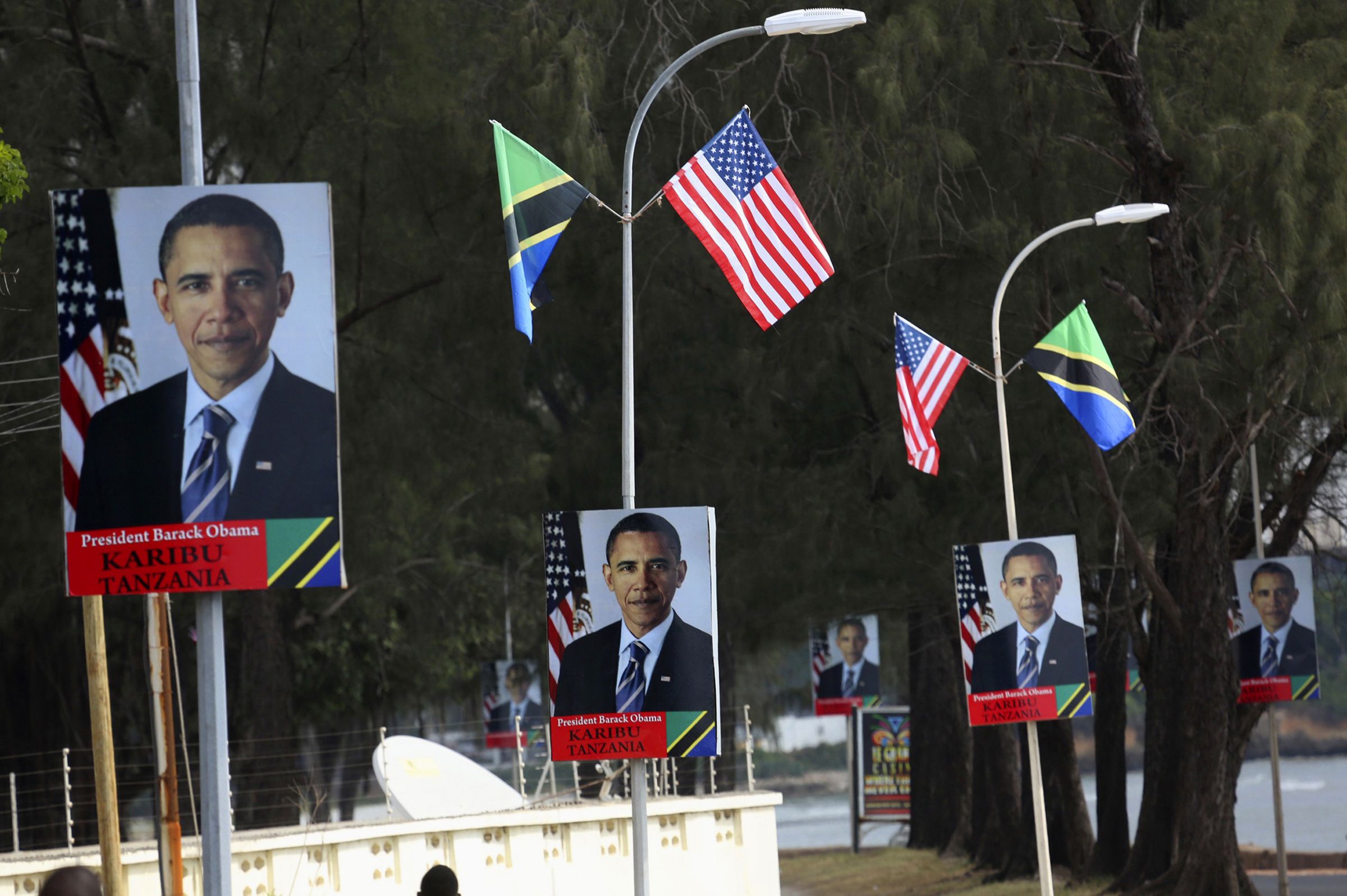 Face Forward - Posters - Image 7 from The Obamas Tour the Motherland | BET