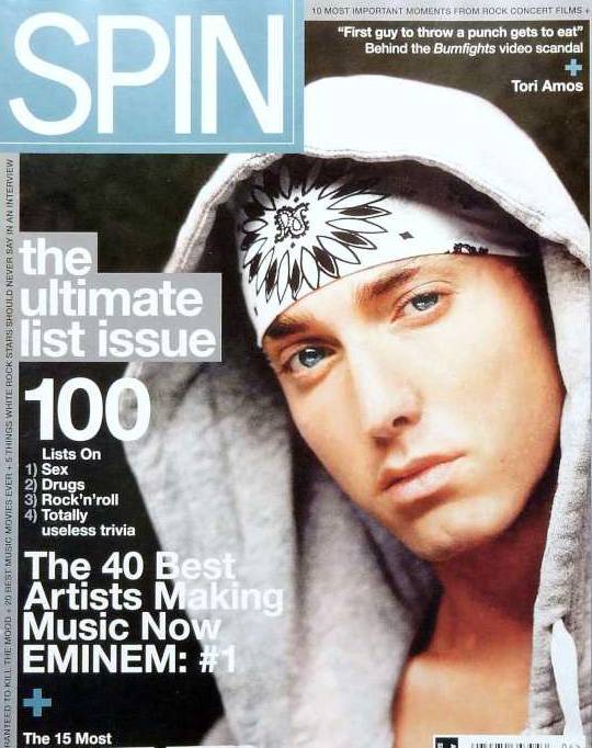 SPIN, April 2003 - - Image 29 from Remember Me: Memorable Eminem ...