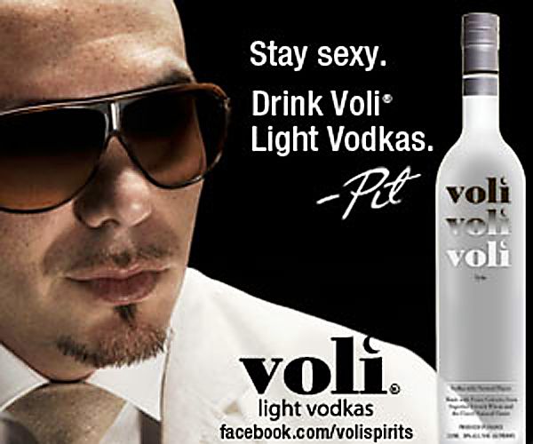 Pitbull (Voli Vodka)\r - - Image 12 from Rappers Invest in Business ...
