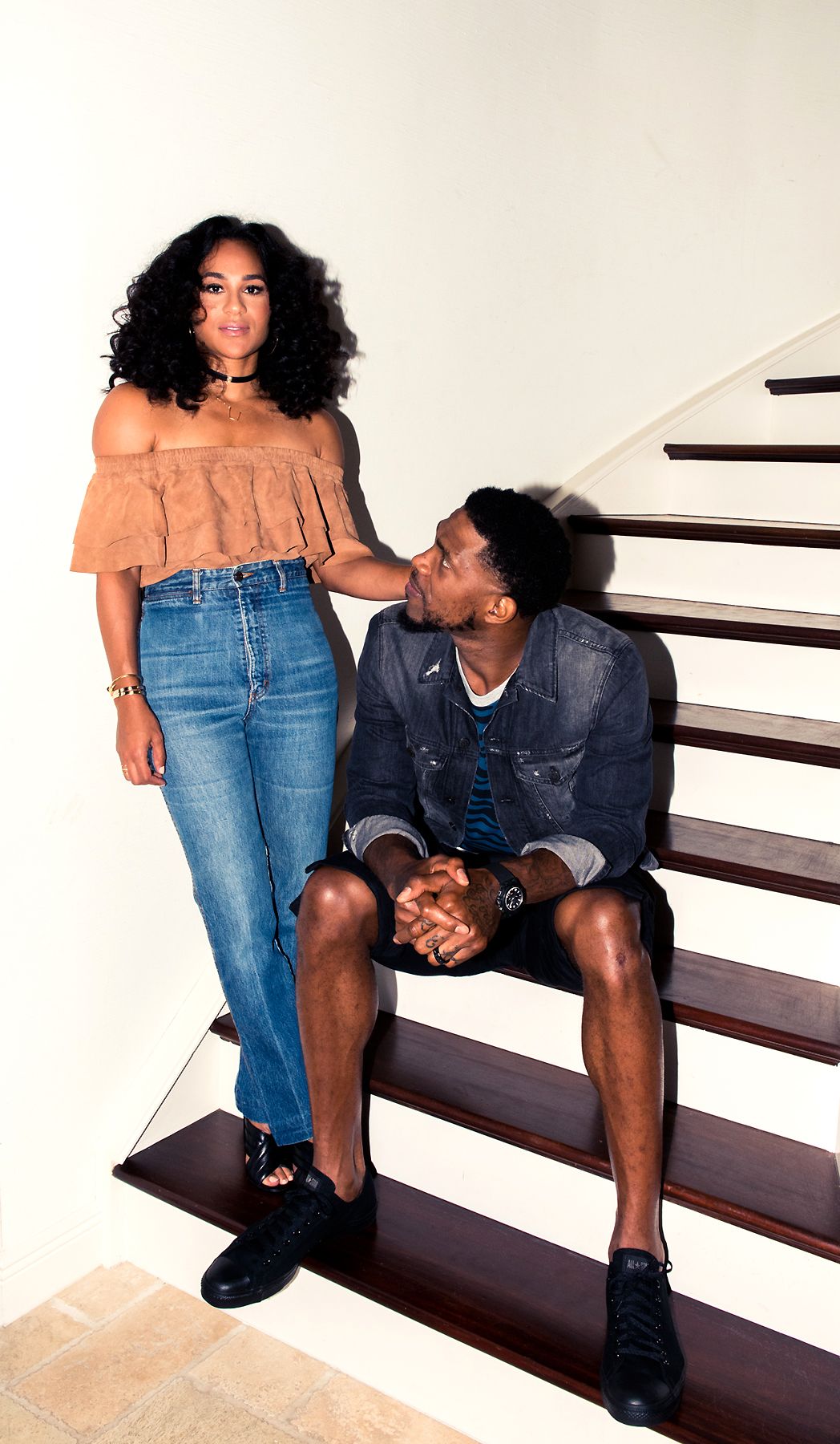 "Denim for me is - Image 1 from Udonis Haslem and Faith Rein Share ...