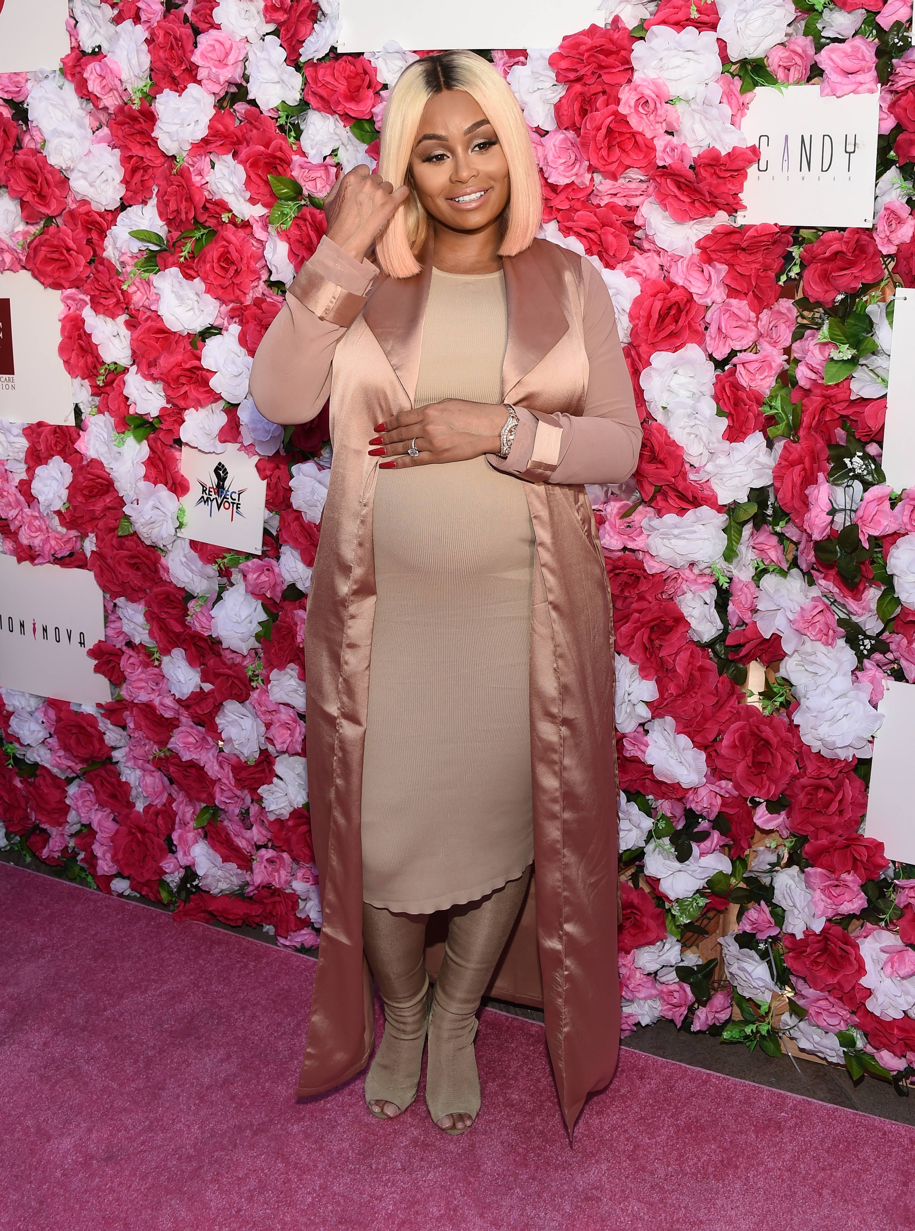 Eye of the Tiger: Blac Chyna Is Determined to Lose That Baby Weight ...