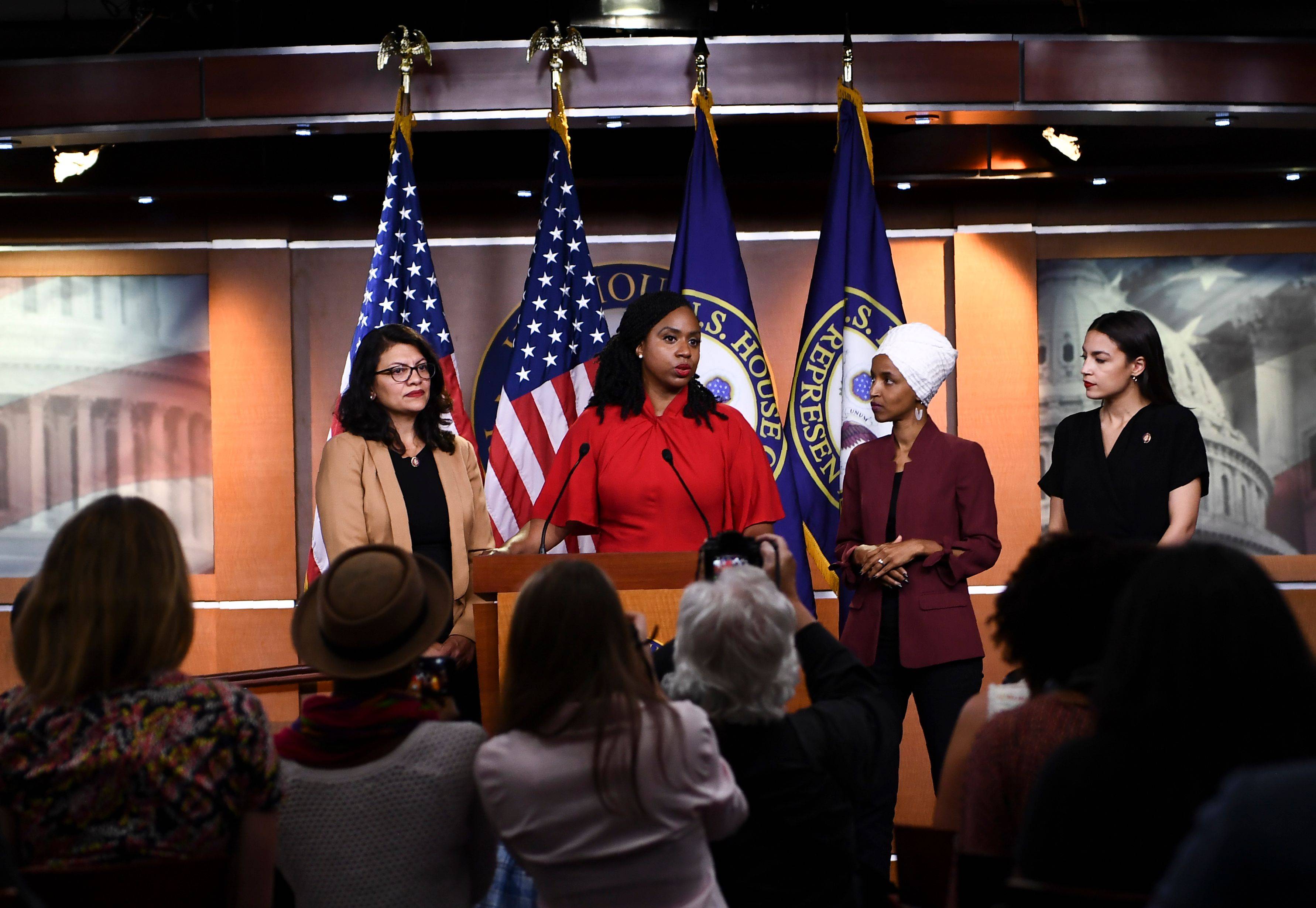 ‘The Squad’ Fires Back: AOC, Ilhan Omar, Ayanna Pressley And Rashida ...