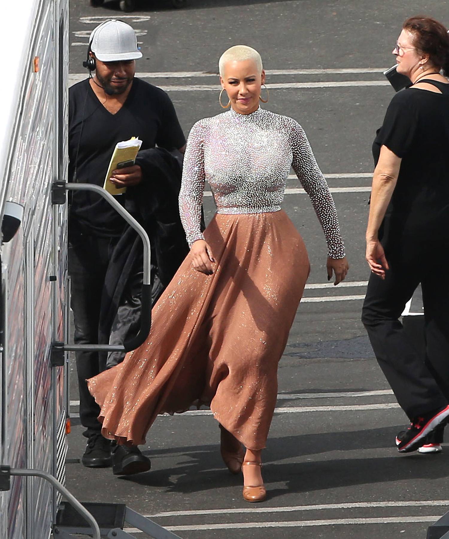 Center Stage - Amber - Image 36 from Out and About: Kanye Saves Kim From a Major Wardrobe ...