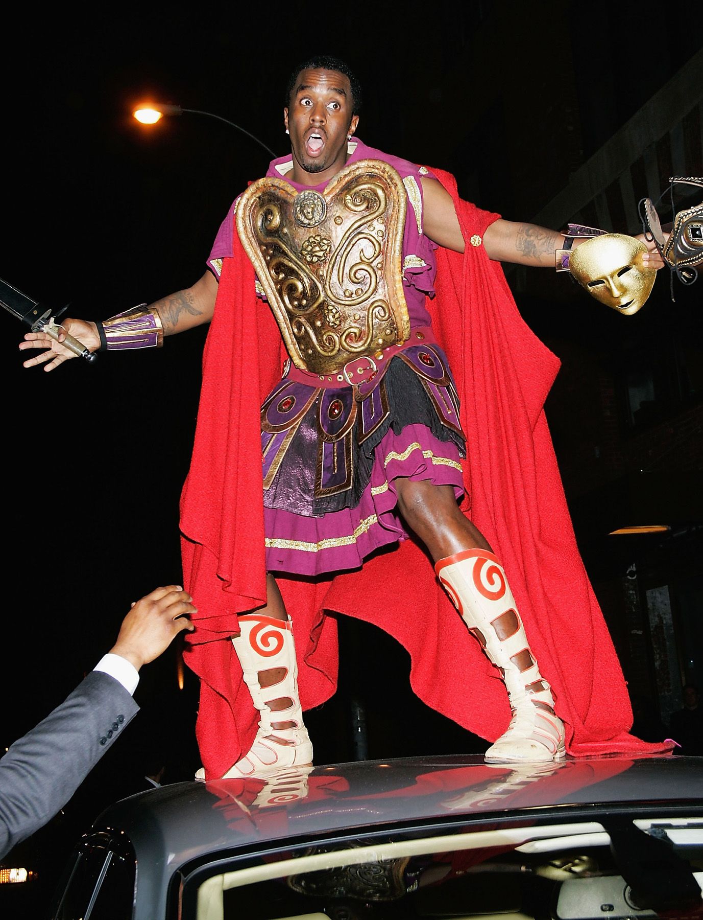Diddy as Gladiator - - Image 5 from Role Play: Celebrity Halloween ...