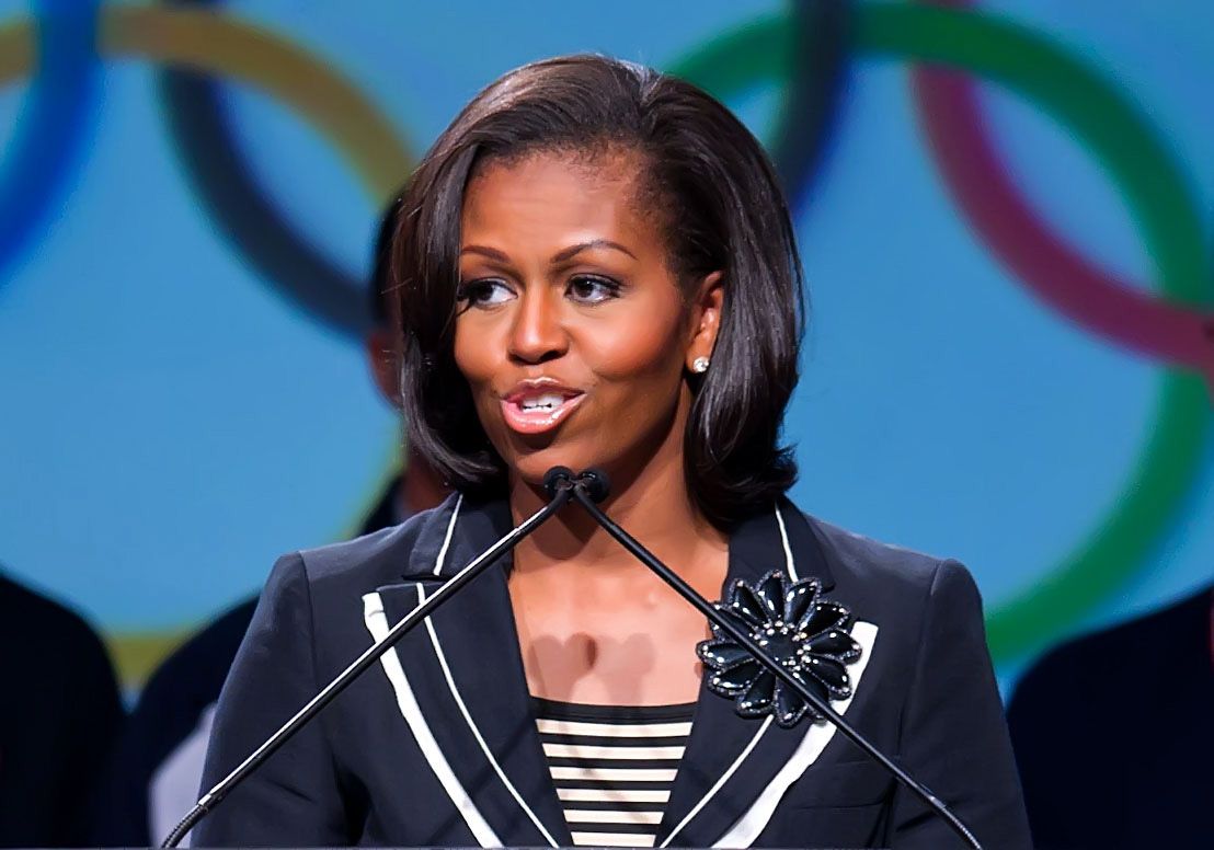 Olympic Fever - Obama - Image 7 from Flights of Flotus: Michelle Obama ...