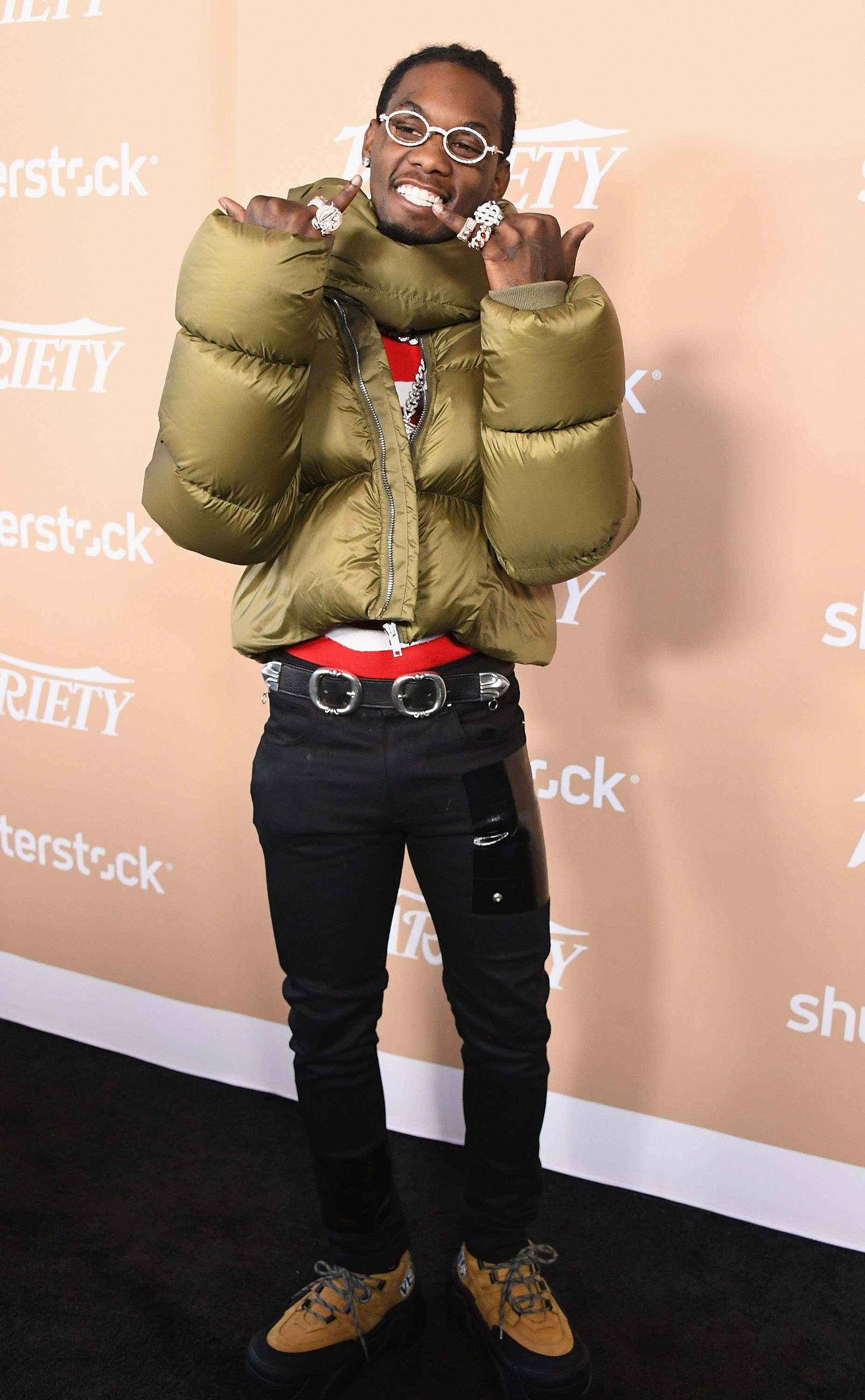 Offset Hides From The Paps In An $11K Mask | News | BET