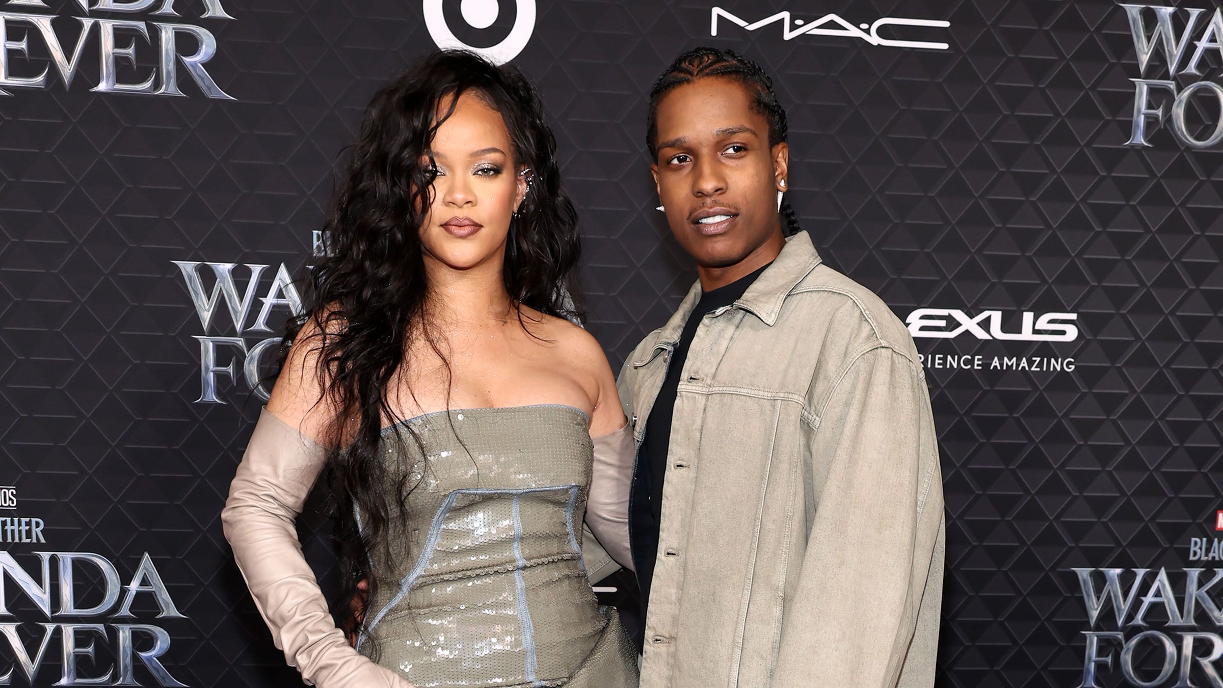 Showing Off Her Playful - Image 83 from Rihanna And A$AP Rocky Step Out ...