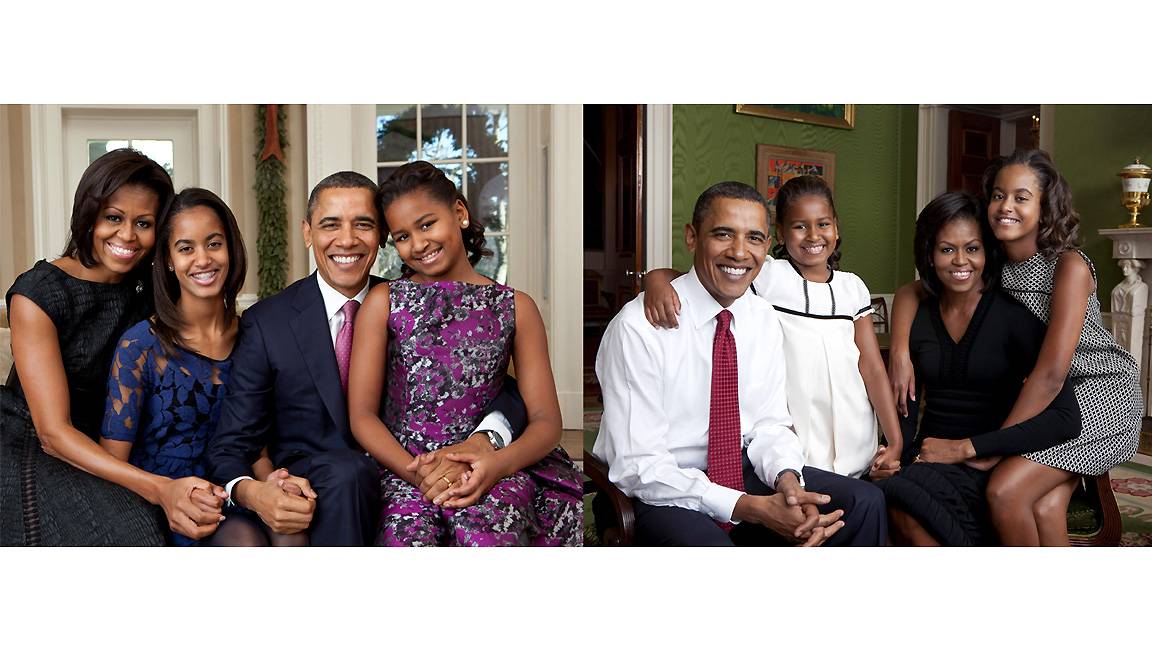 White House Unveils New Obama Family Portrait | News | BET