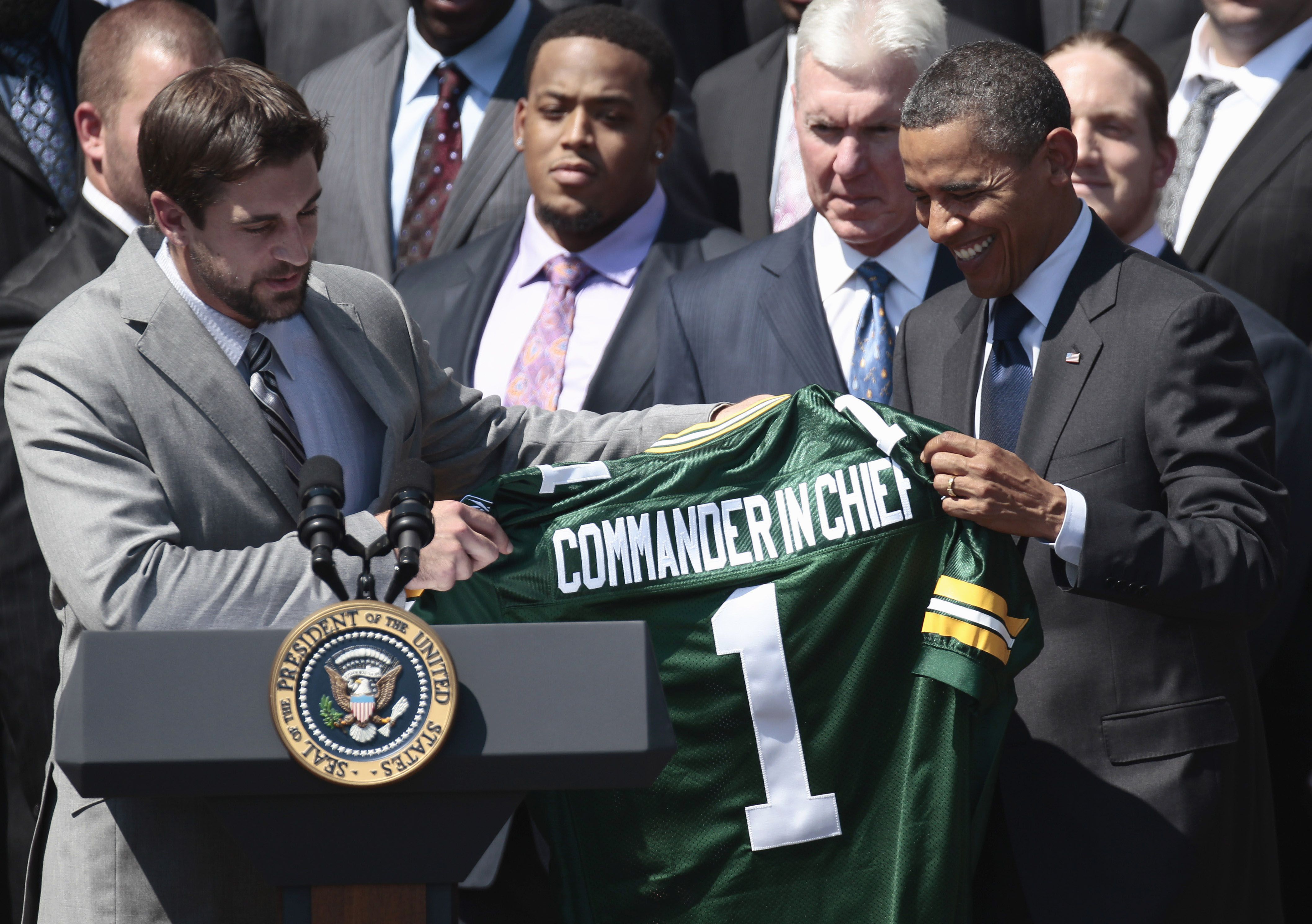 Green Bay Packers - - Image 14 from President Obama's Funniest Moments ...