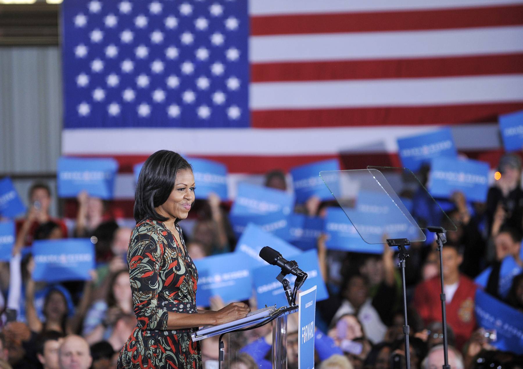 On the Trail - - Image 1 from Michelle Obama in Motion: How the First ...