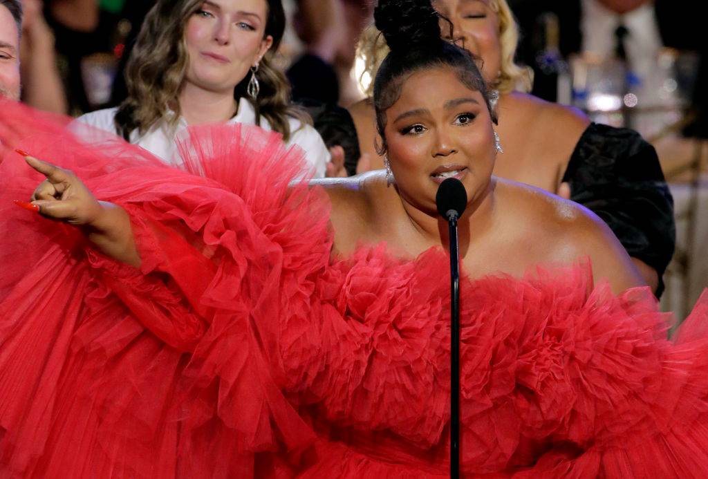 Lizzo Wins 'Outstanding Reality/Competition Series' Emmy for 'Watch Out ...