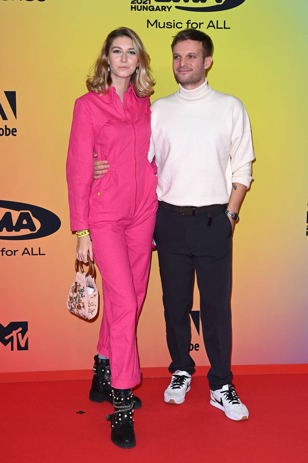 Bogi Puskas-Dallos, Peter Puskas - Image 4 from The Red Carpet of the MTV EMA 2021 | MTV EMA