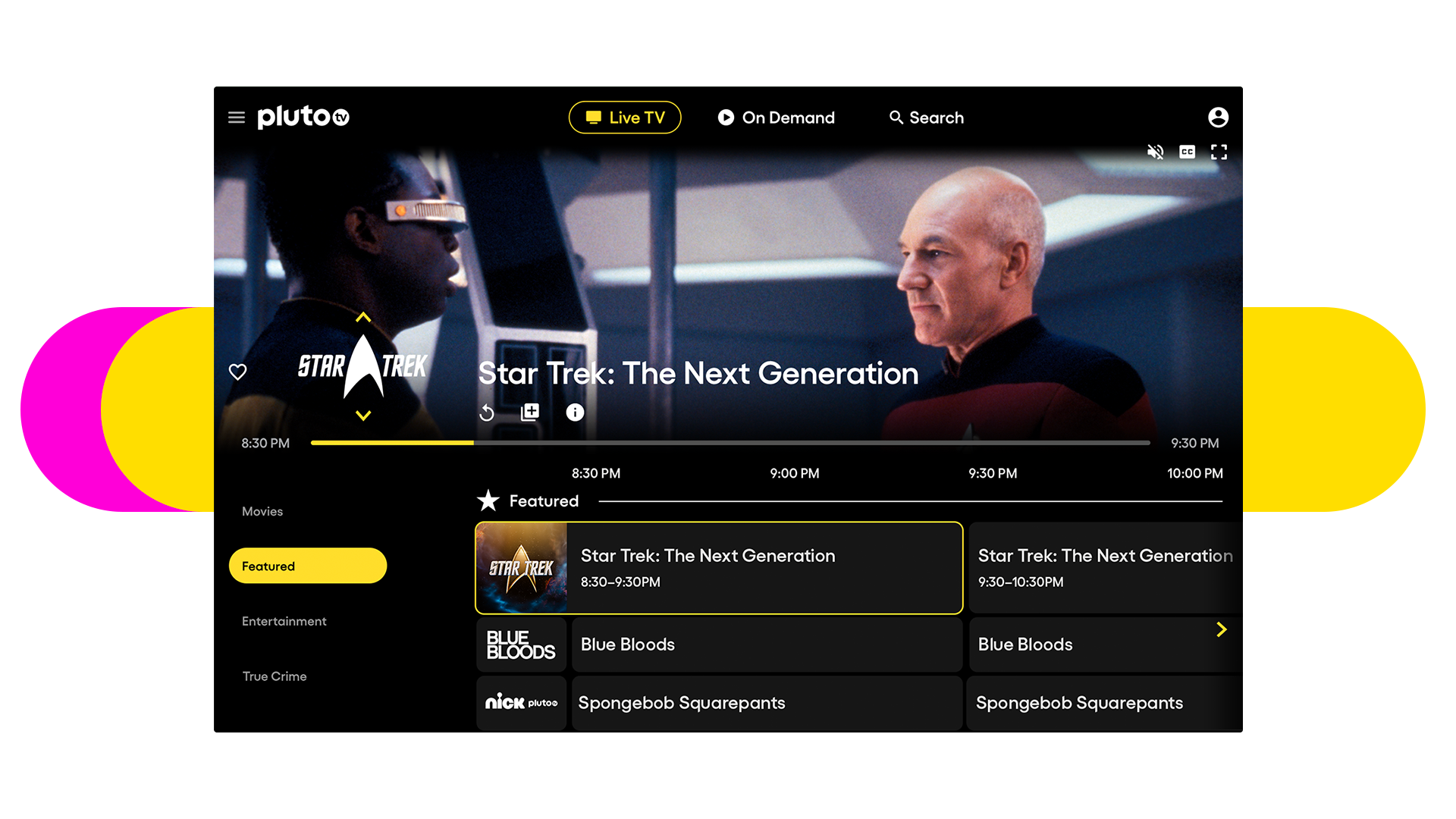 Pluto TV - Stream Free 100s of TV Channels & 1000s of Movies