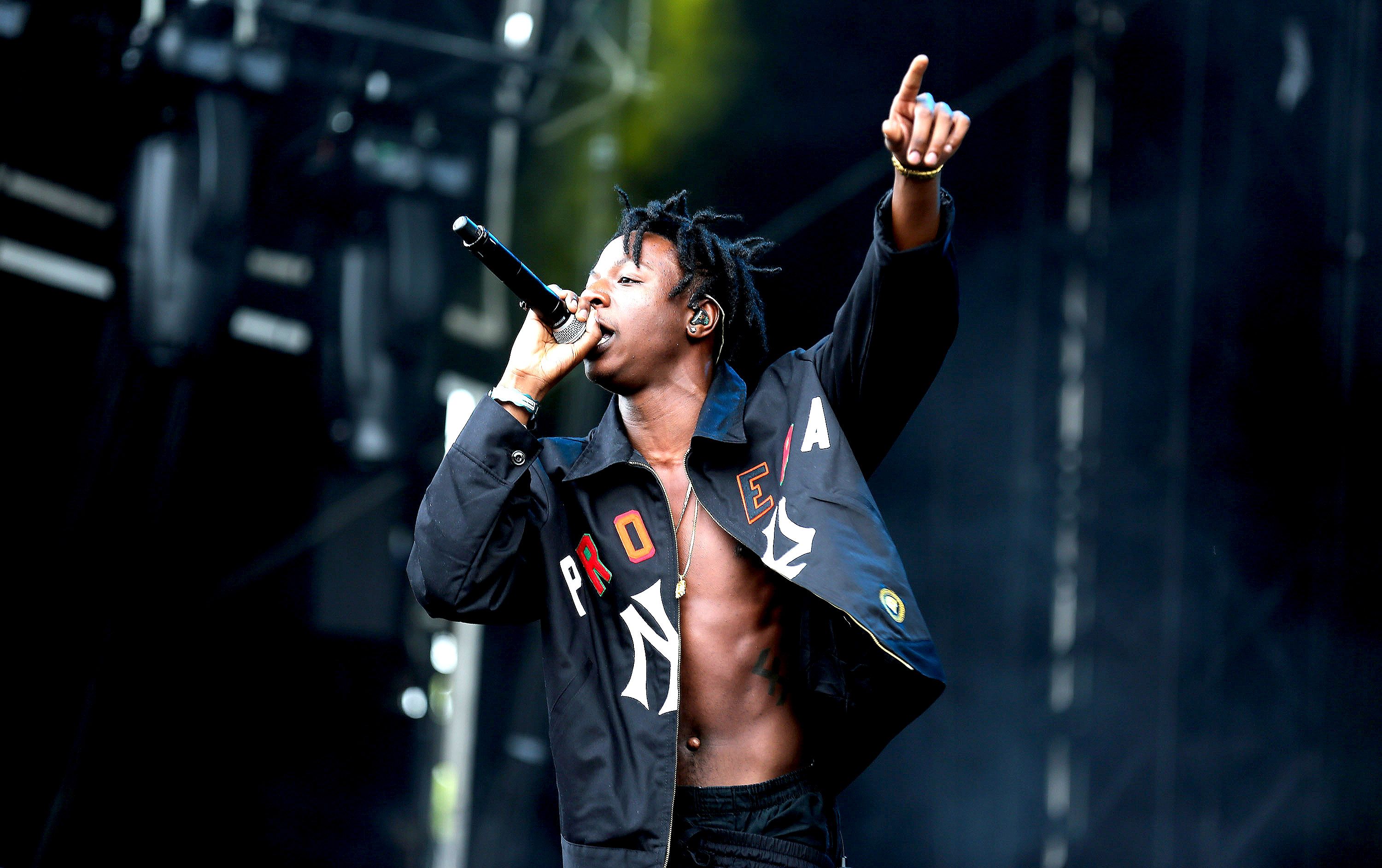 Joey Bada$ - STEEZ - Image 5 from A History of Rappers Throwing Their ...
