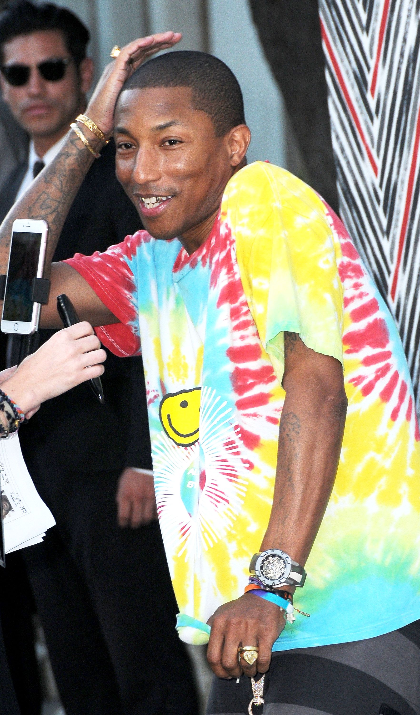 Pharrell Williams - Pharrell - Image 9 from Out and About: Tyga Gets ...