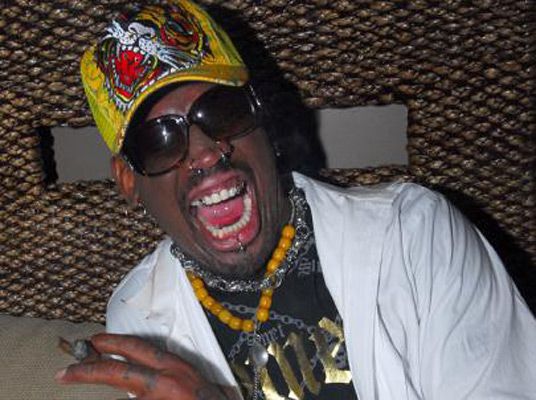 Dennis Rodman - This - Image 14 from Celeb Rehab: Malik Wright Check's ...