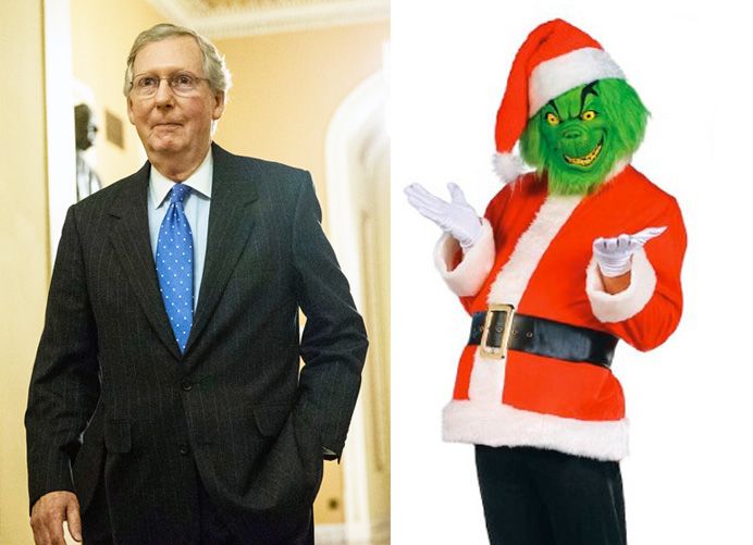 Mitch McConnell as the - Image 4 from Politrick or Treat: Halloween ...