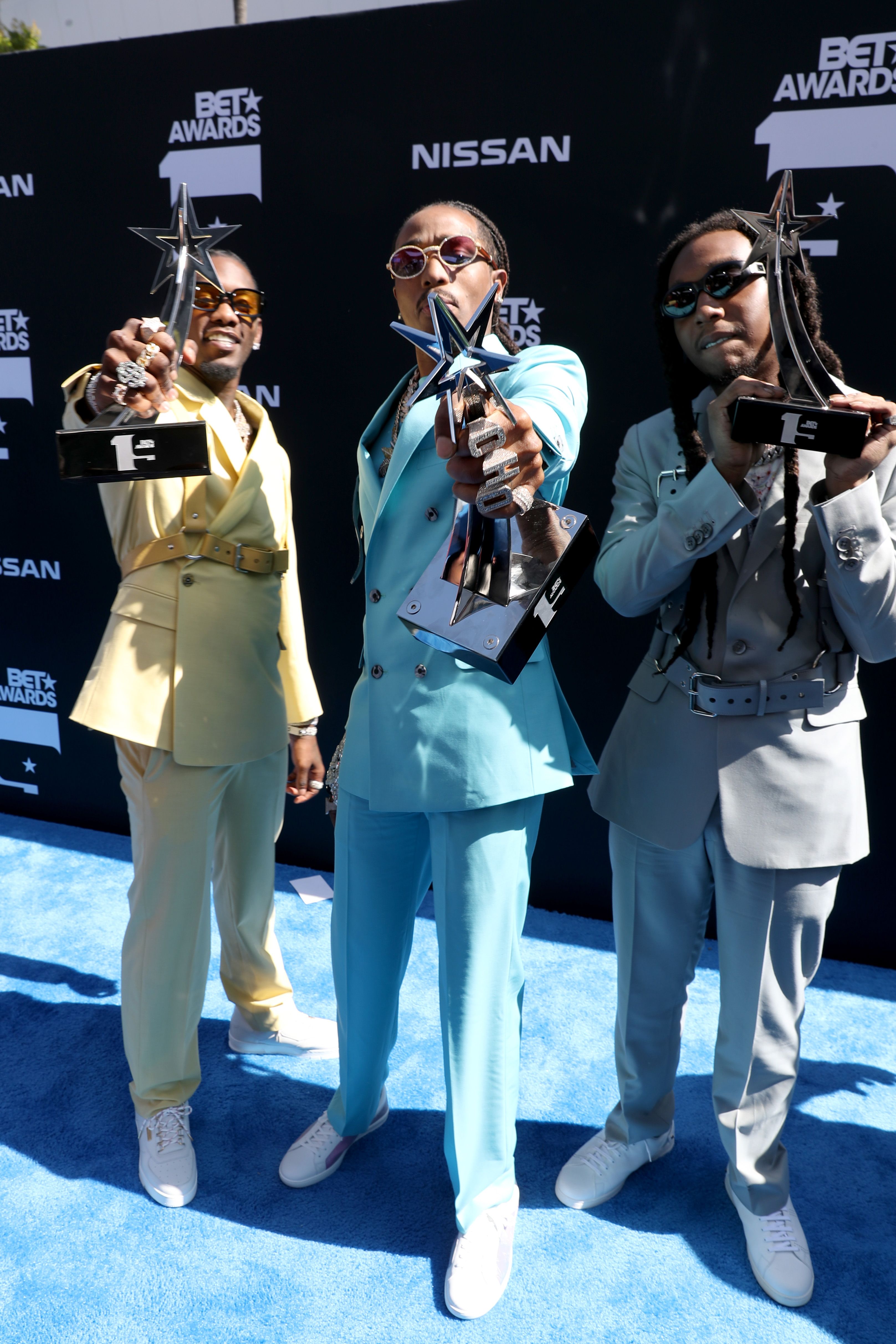 The Migos - (Photo: - Image 1 from Suited Up! Migos, Karrueche, Ella ...
