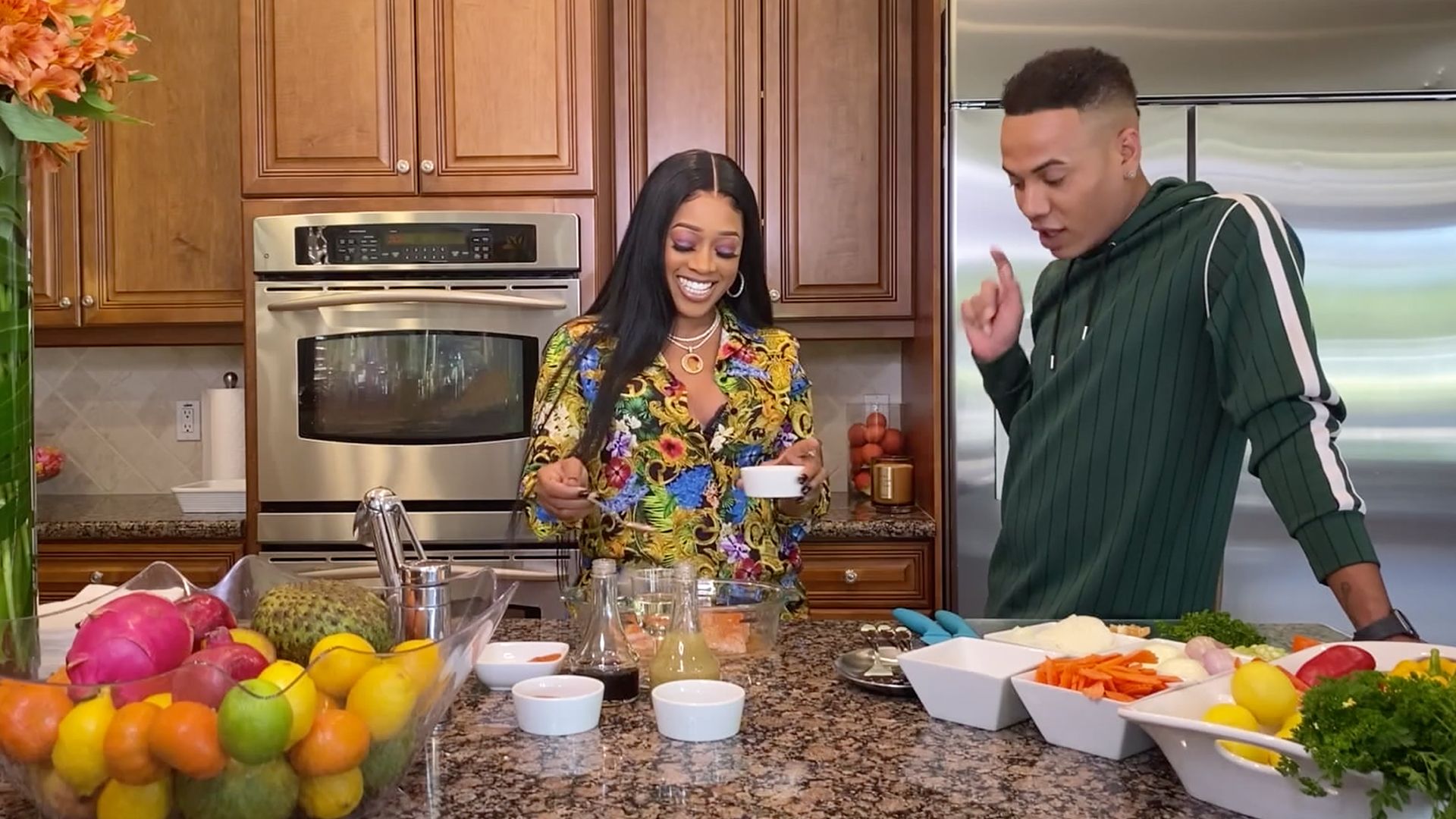 Cooked in 5 - Season 1, Ep. 2 - Trina Serves Up Her Caribbean-Style ...