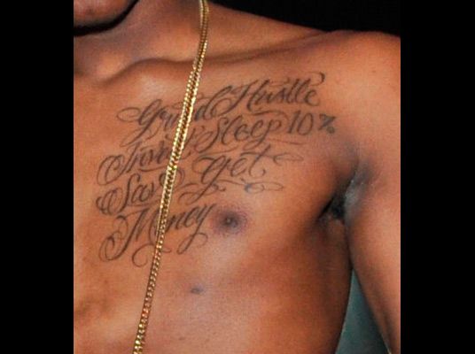 A Rapper's Motto - - Image 3 from Tatt'd Up Spotlight: Soulja Boy Tell ...