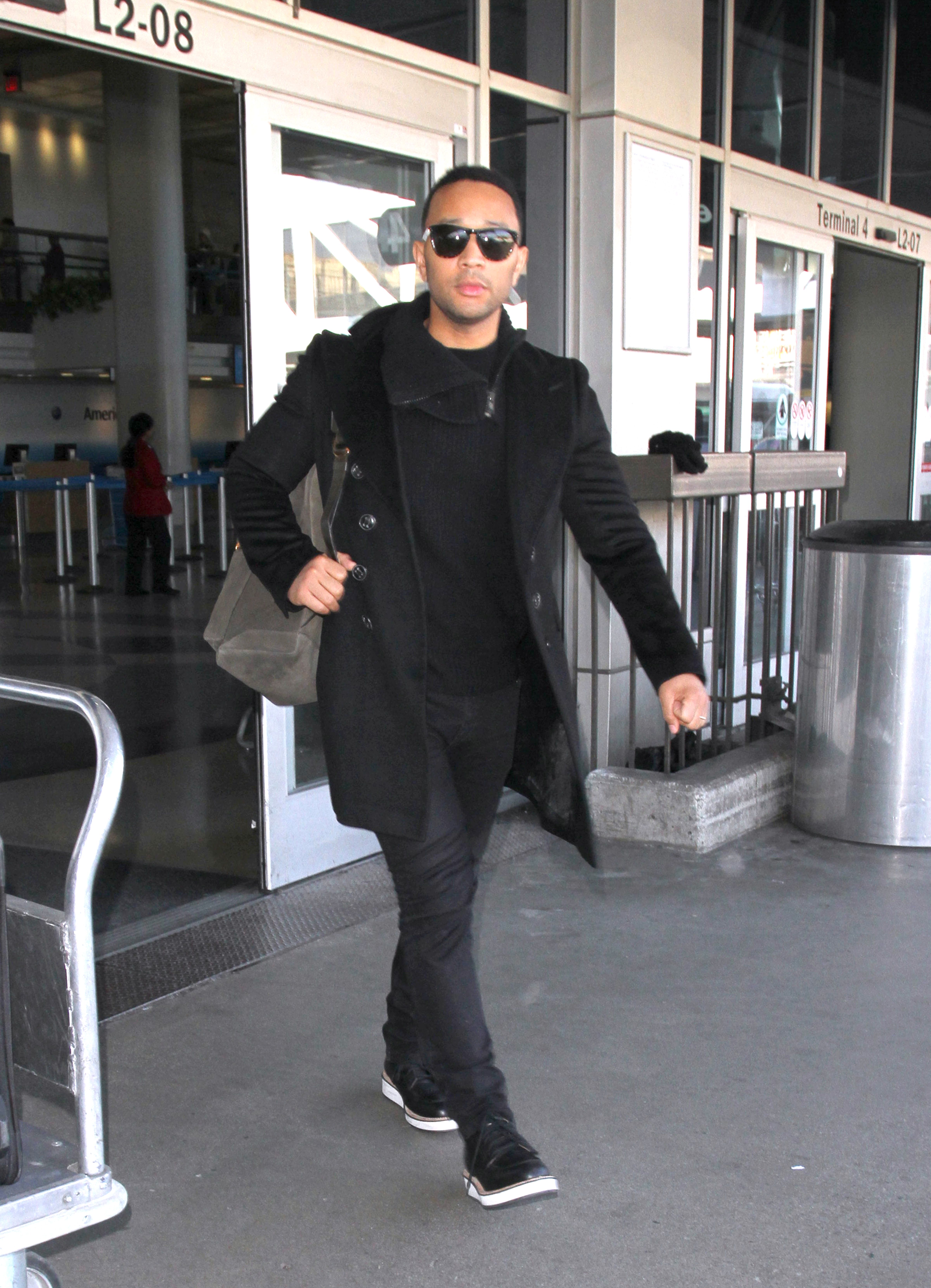 Airport Flow - John - Image 1 from Out and About: John Legend Is Jet ...