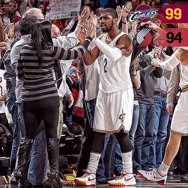 King Kyrie - With - Image 5 from Best NBA Instagram Photos of The Week ...