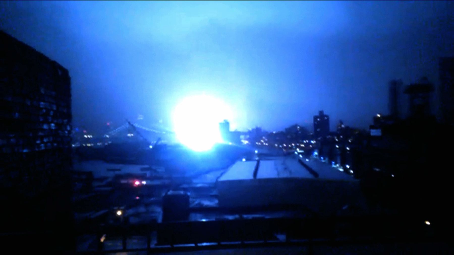 Transformer Explodes - Officials - Image 23 from Hurricane Sandy: By ...