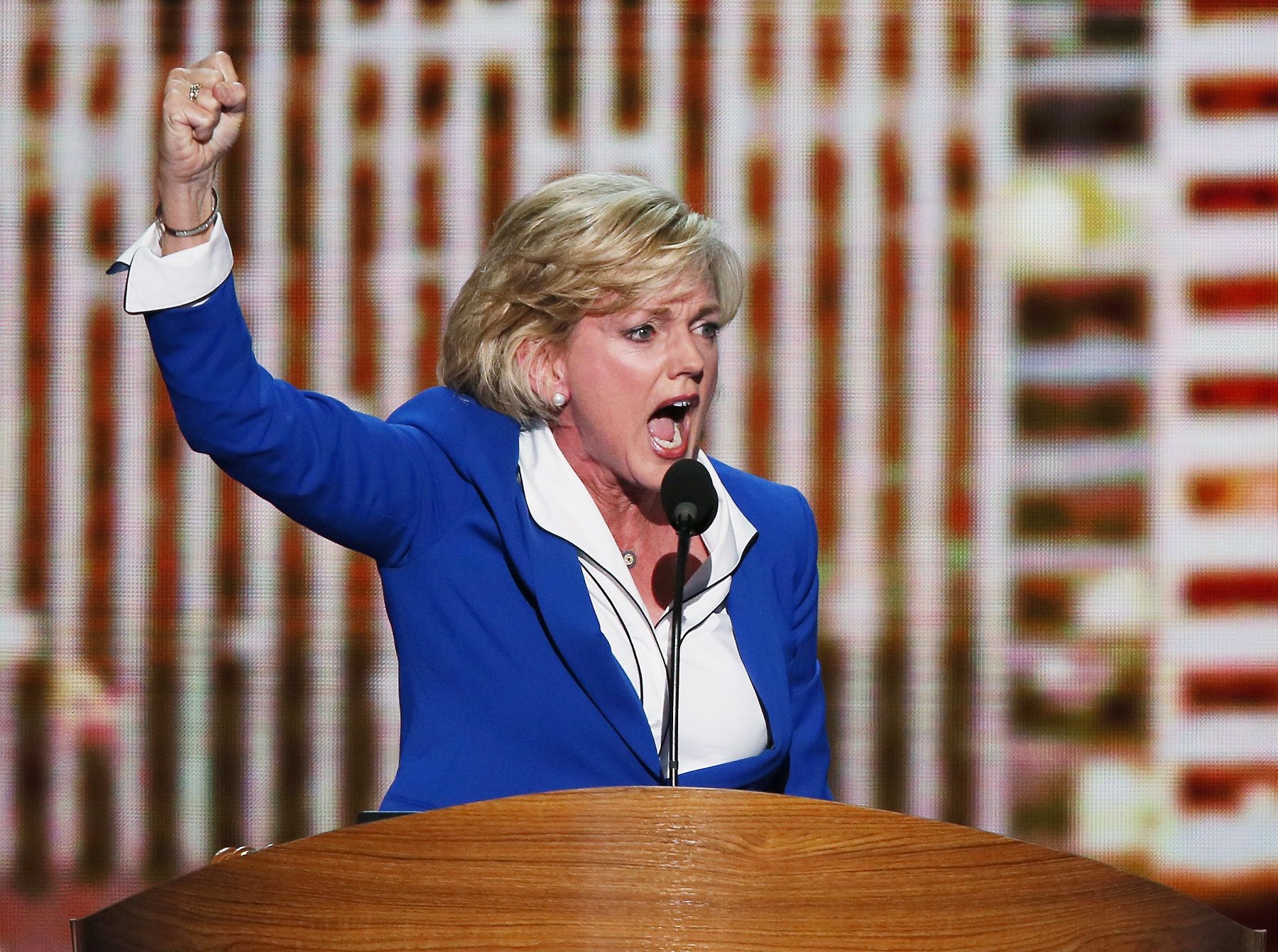 Fist Pumping for Obama - Image 5 from Bring That Week Back: Democratic ...