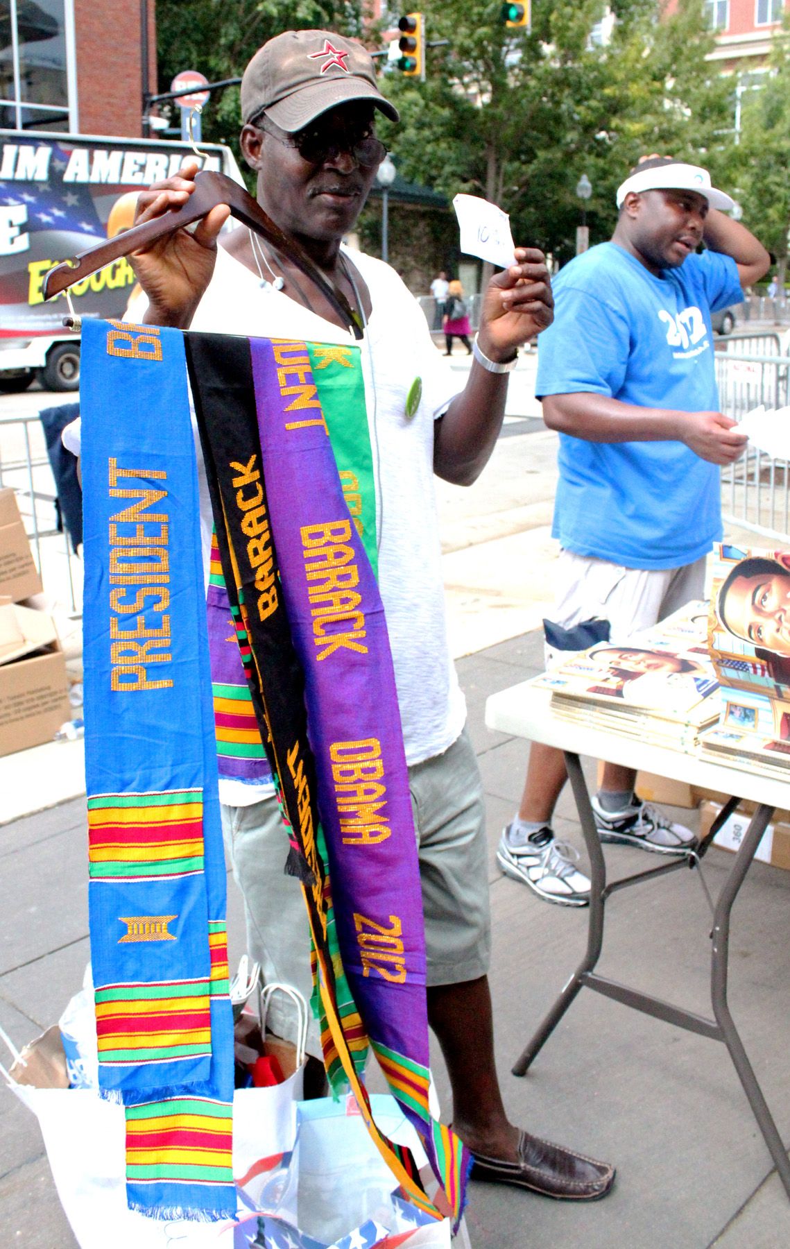 Obama Kente Cloth - - Image 9 from DNC 2012: Obama Swag Row | BET