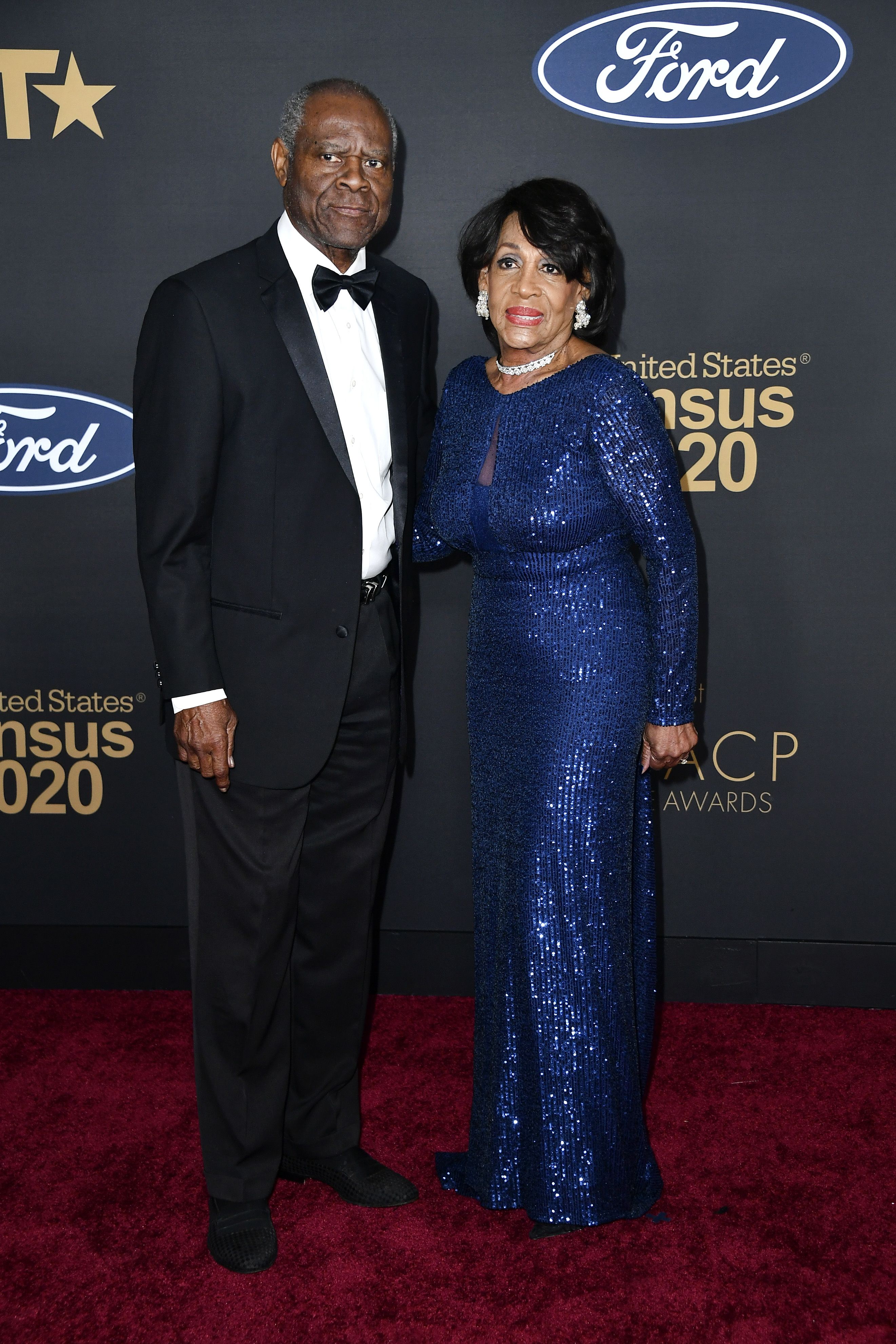 Maxine Waters and husband, - Image 4 from We Love Us!: These Couples ...