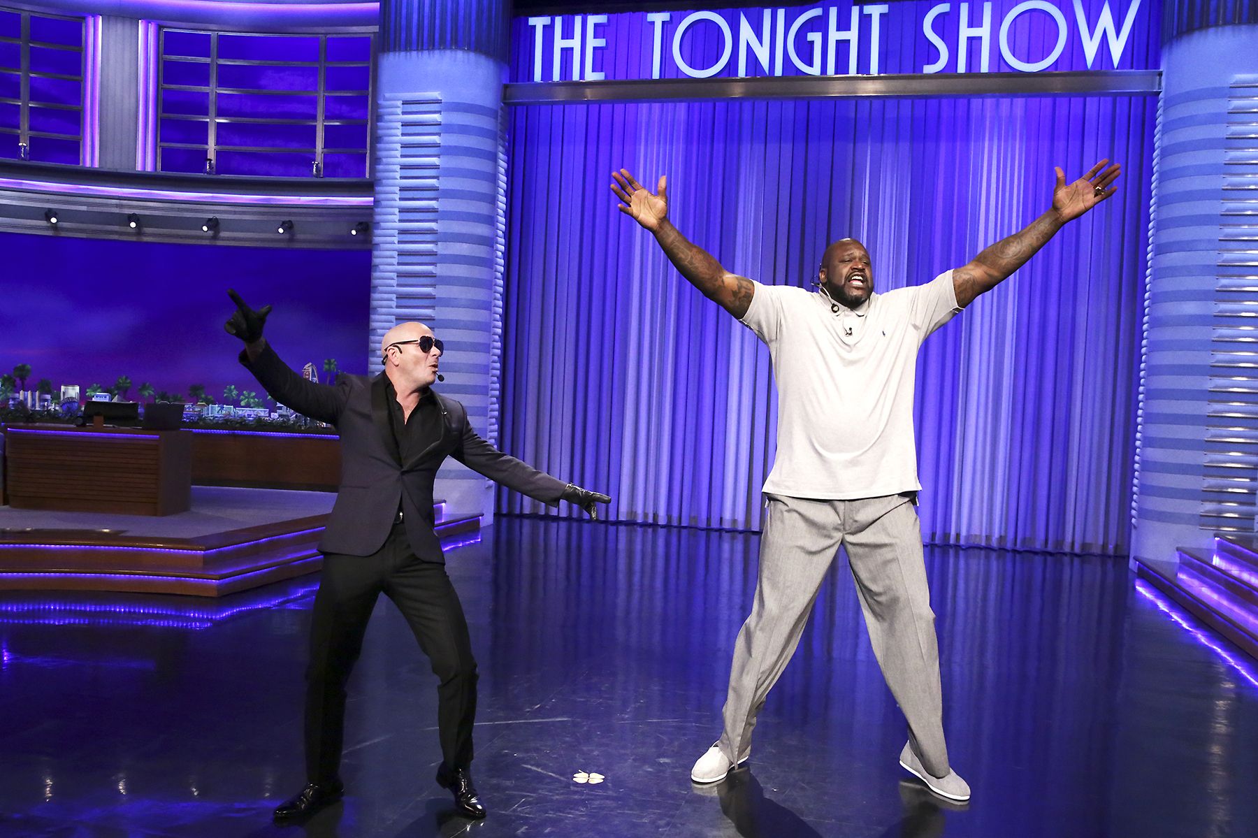 Pitbull and Shaquille O'Neal - - Image 28 from Out and About: Tyler ...
