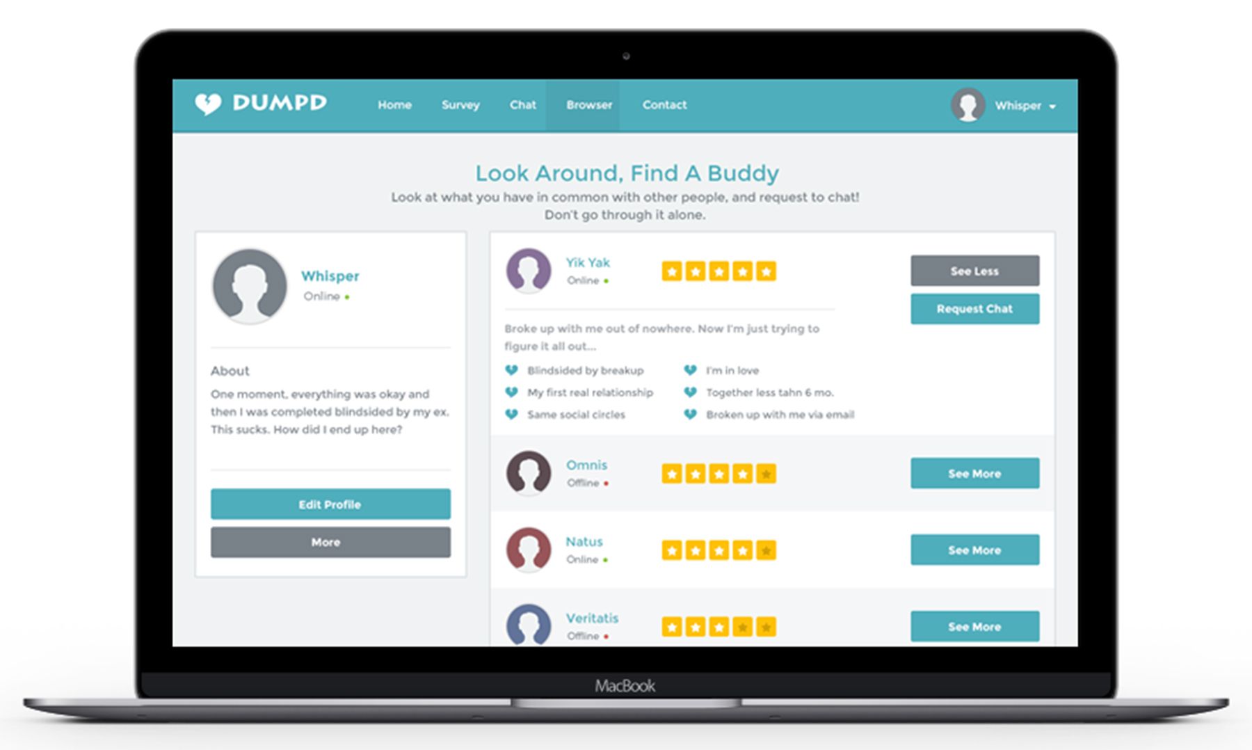 Dumpd - Getting dumped - Image 5 from Download This! 10 Apps Created by ...