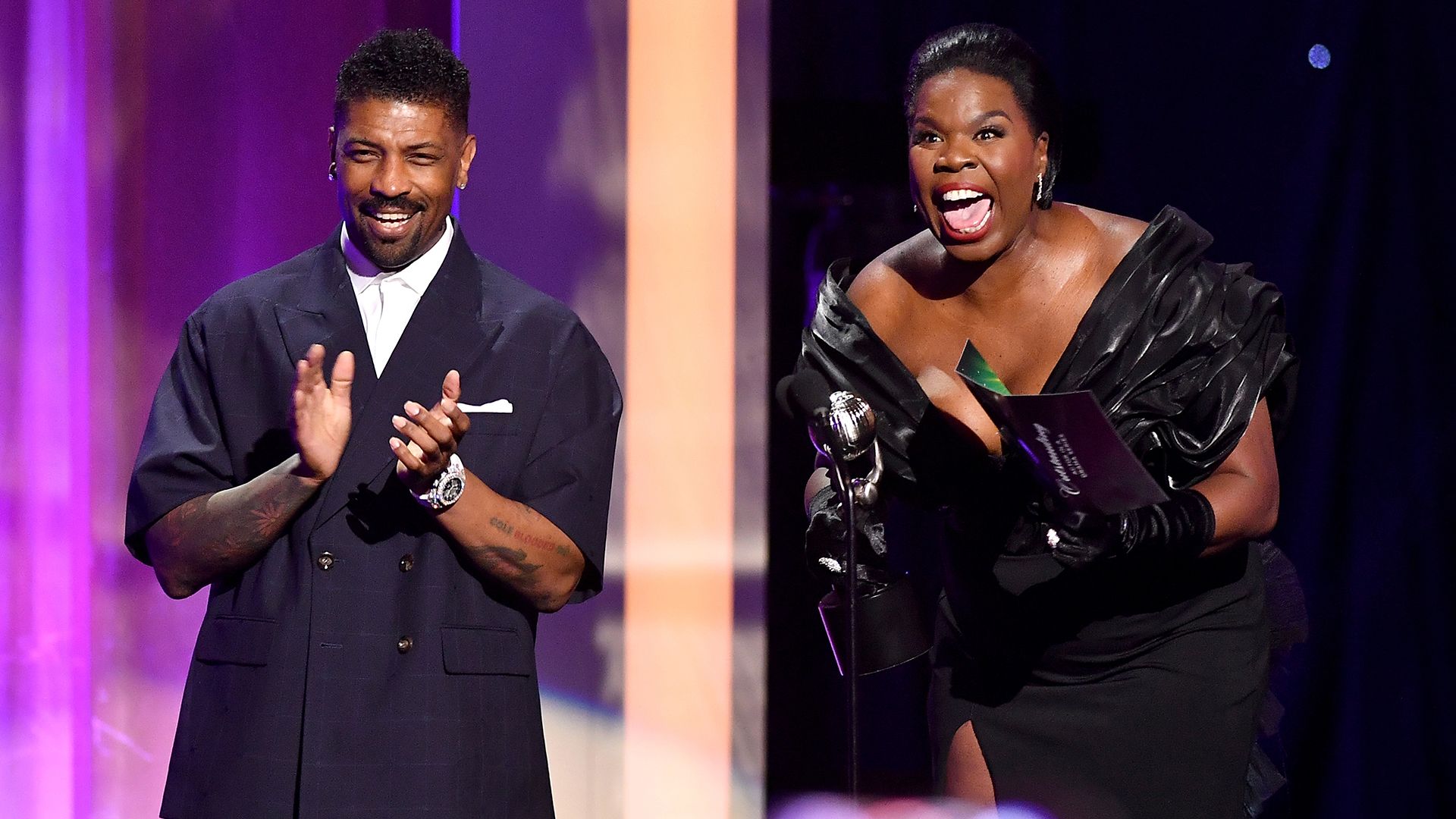 Presenters Deon Cole and - Image 6 from 55th NAACP Image Awards ...