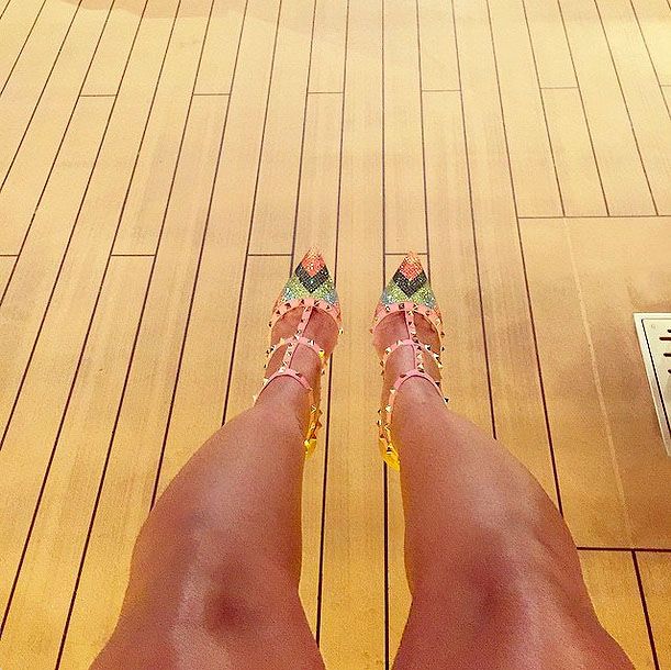 Trina @trinarockstarr - The - Image 18 from #ShoeGram: Celebrities Step ...