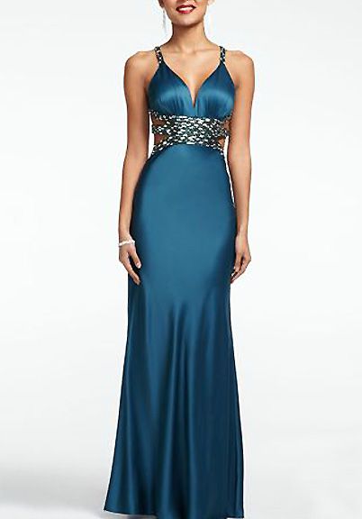 Sleeveless Charmeuse Dress With - Image 2 from Top 10 Prom Dresses | BET