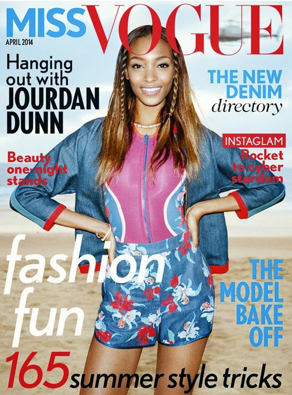 Jourdan Dunn - Donning - Image 10 from Vogue Magazine's Black Cover ...