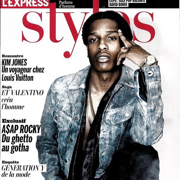More French Covers - - Image 9 from ASAP Rocky's Best Fashion Moments | BET