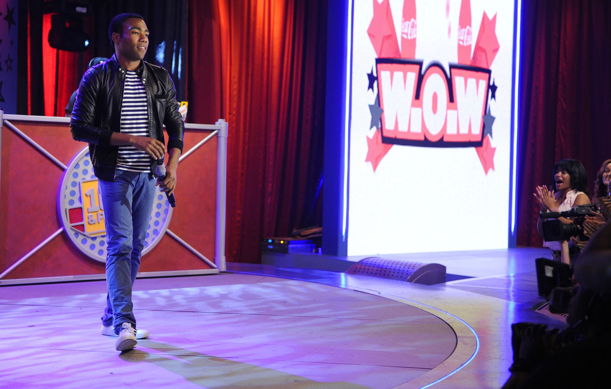 Rocking the Mic - - Image 23 from Exclusive Access: Childish Gambino ...