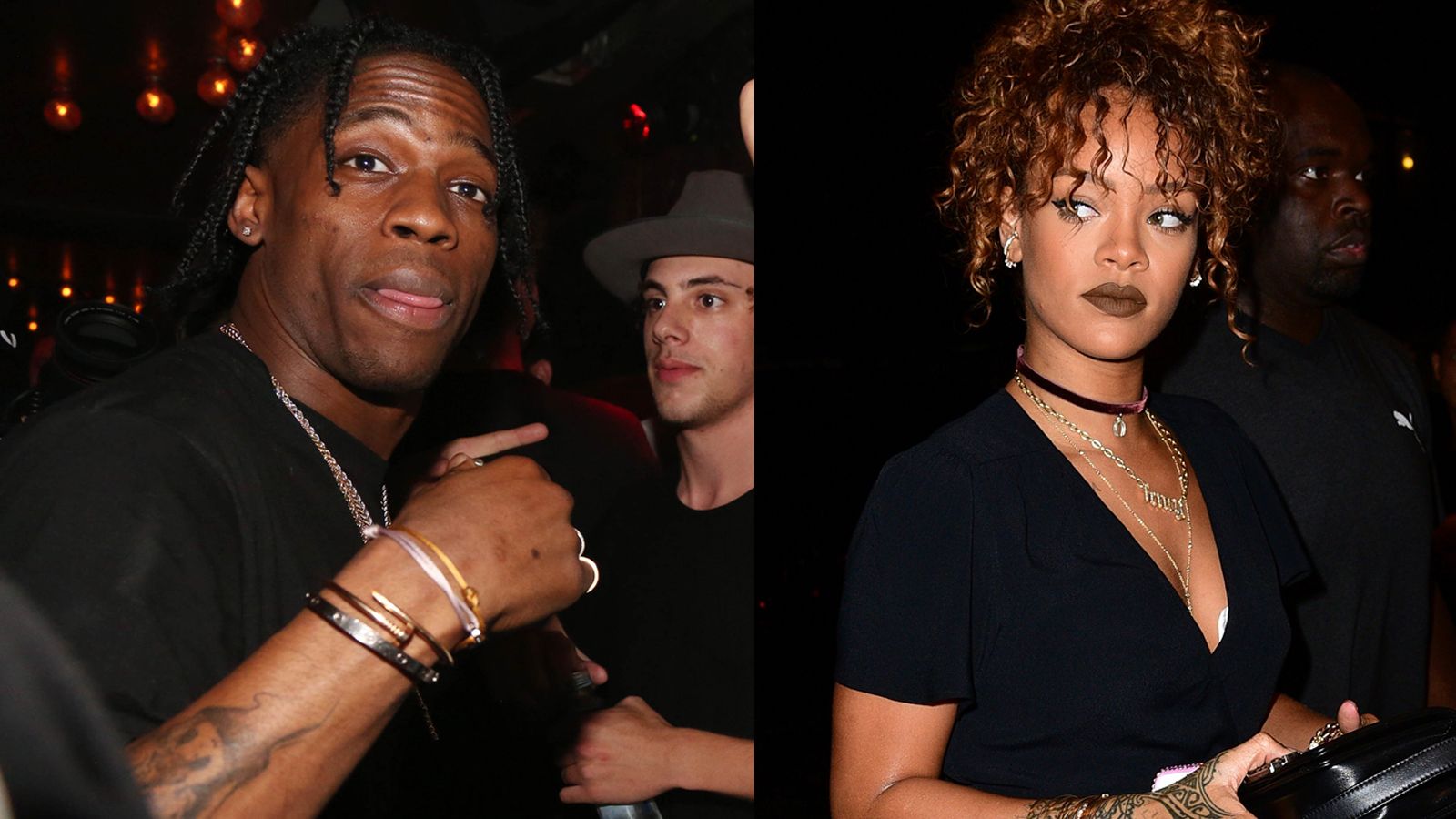 Romance for RiRi? - - Image 1 from Rihanna and Travis Scott...Couple or ...