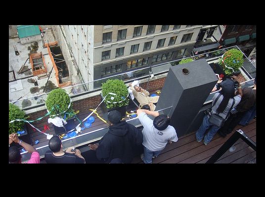 Above It All - - Image 2 from Behind The Scenes: Slaughterhouse Video ...