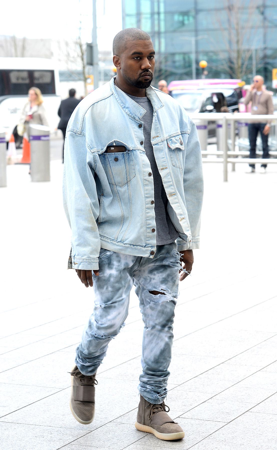 Denim Don - Kanye - Image 21 from Out and About: Ciara and Russell ...