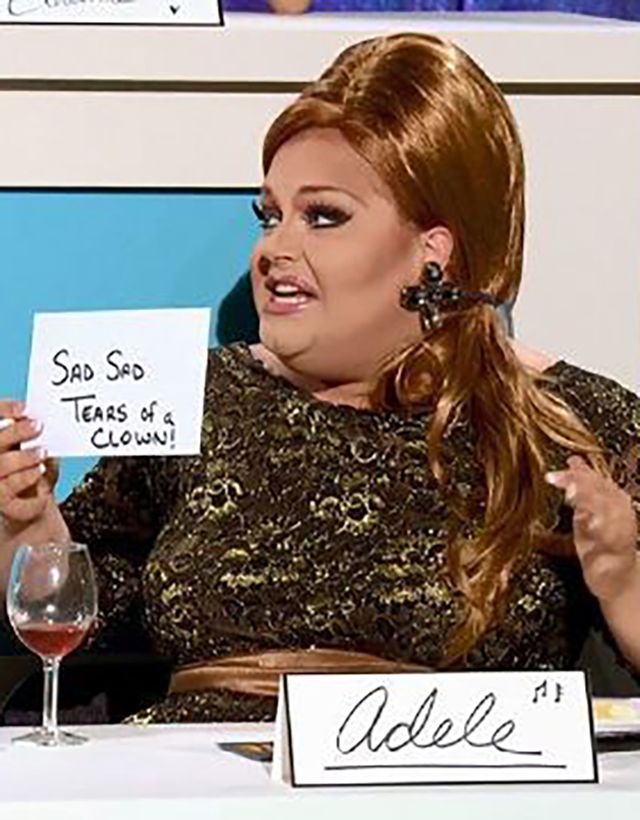 Ginger Minj as Adele - Image 12 from So Fab: 13 Drag Queens as ...