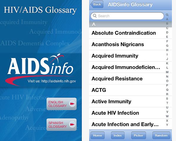 AIDS Info HIV/AIDS Glossary - Image 4 from HIV/AIDS Awareness Apps to ...