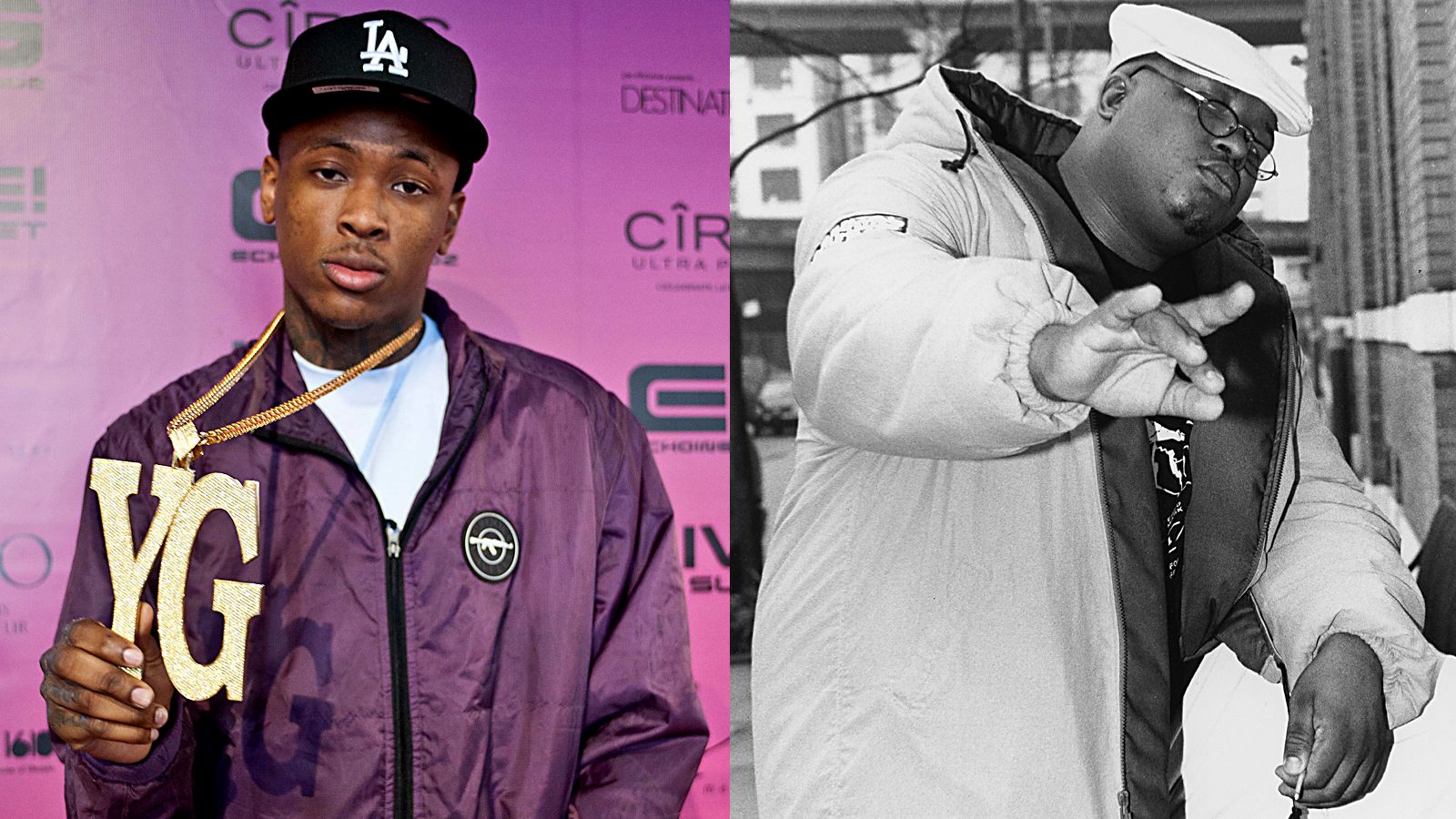 YG & E-40 - - Image 1 from West Coast Rappers: Then and Now | BET